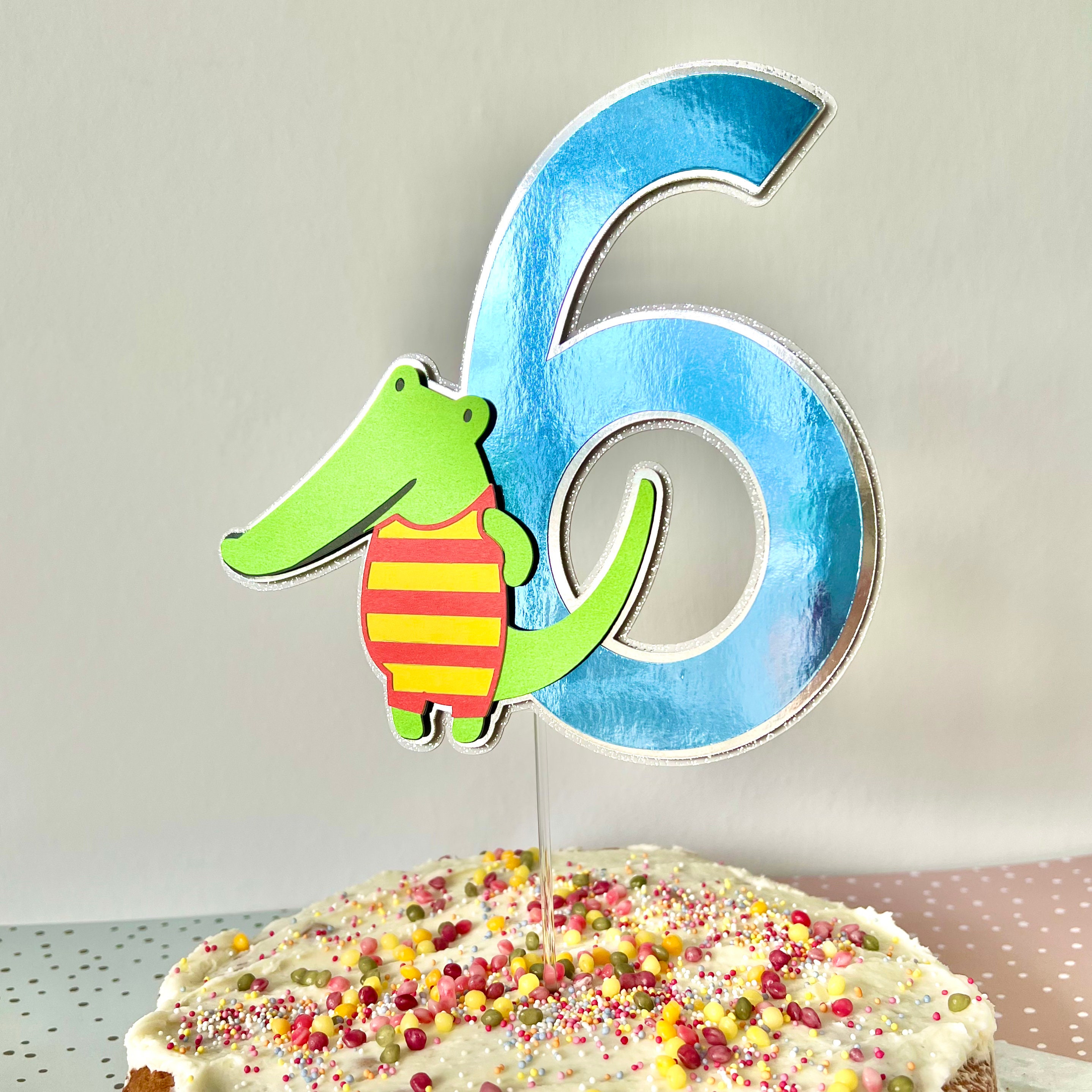 Personalised Kids Birthday Cake Topper Custom Cake Decoration - Etsy