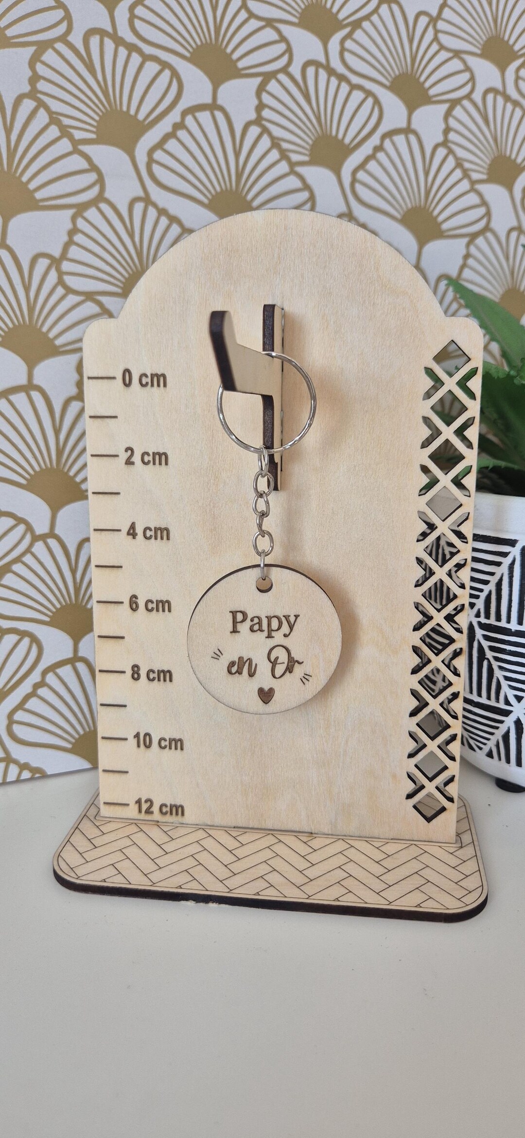 Grandpa Key Ring, Grandfather's Day Gift - Etsy