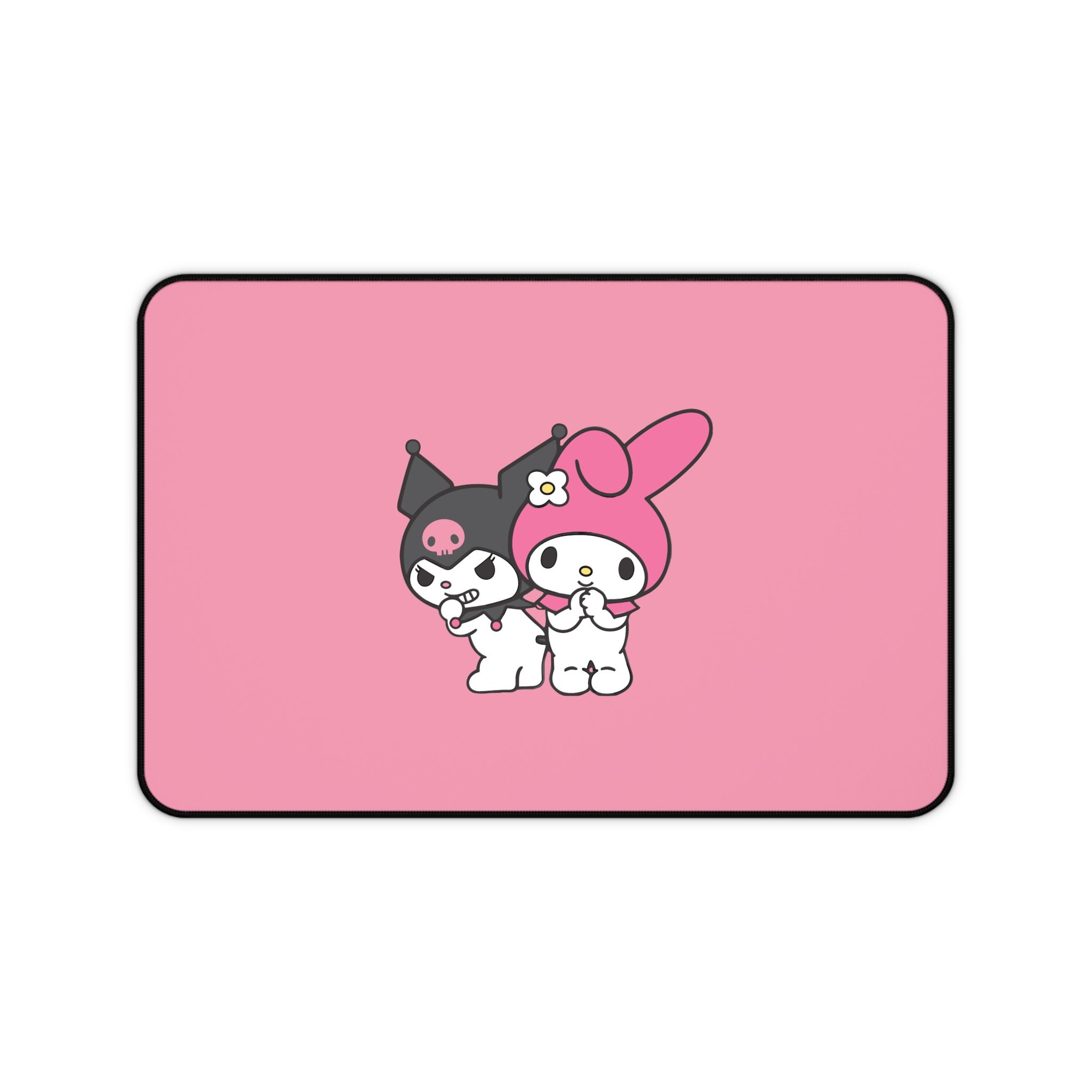 My Melody Kuromi Kawaii Sanrio Mousepad 3 Sizes Gaming Desk Mat Custom ...