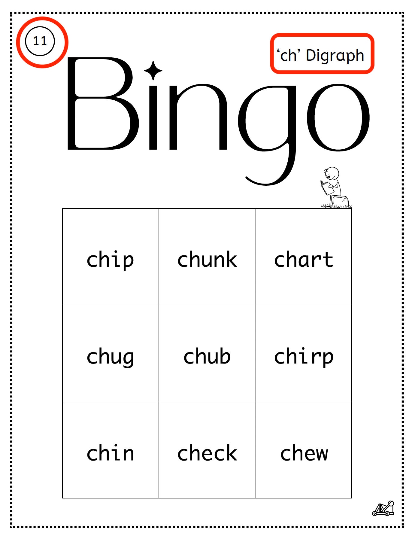 Phonics Bingo Consonant Digraphs H-brothers - Etsy