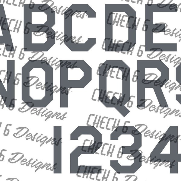 Military Block Font - Etsy