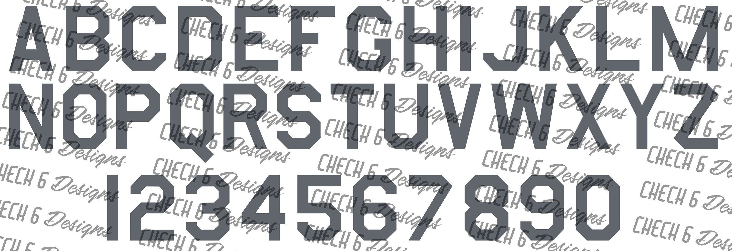 F-16 Military Block Font SVG - Etsy