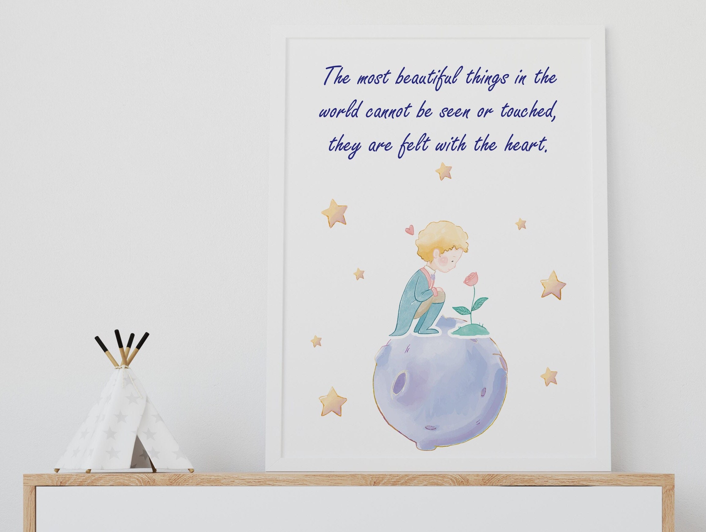 Le Petit Prince Print, Printable, Inspirational Kids Posters, the ...
