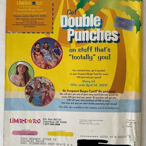 Limited Too Vintage Magazine, March 2001 - Very Rare Find - Etsy