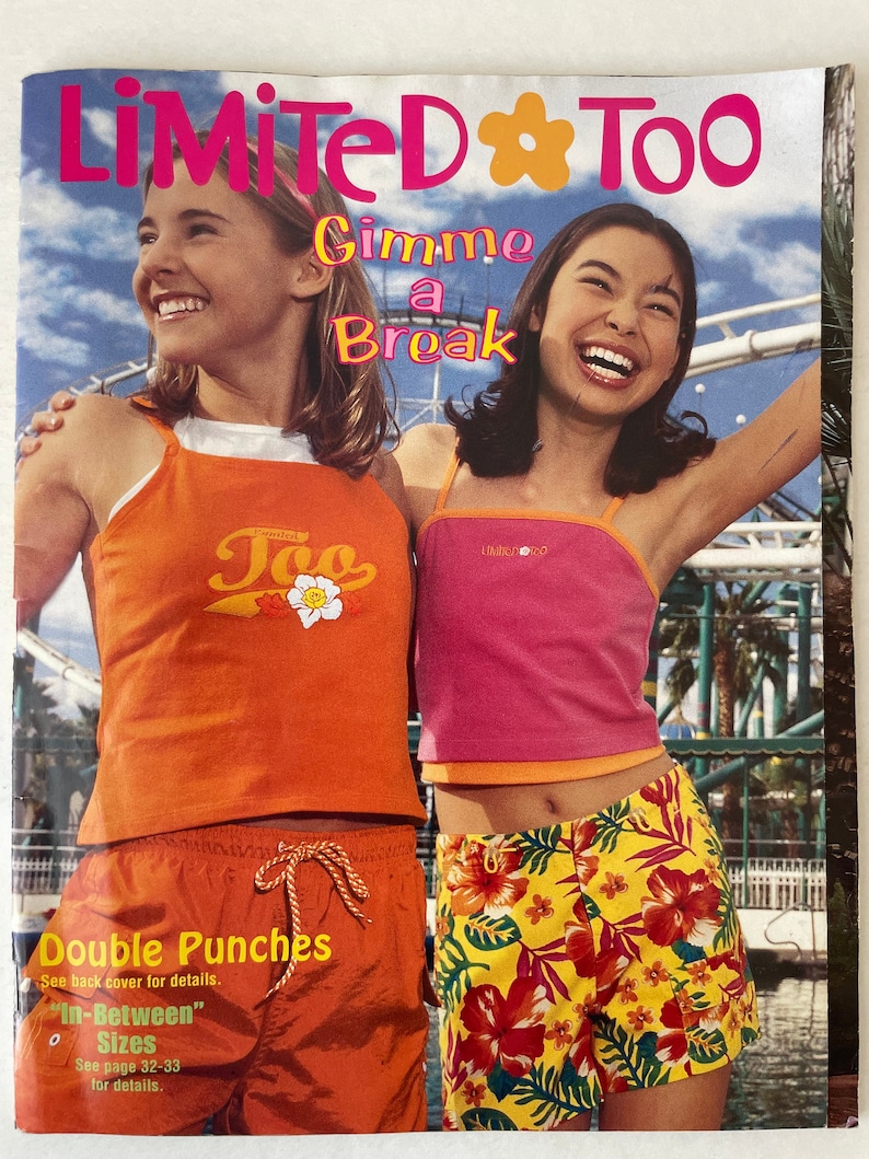 Limited Too Vintage Magazine, March 2001 - Very Rare Find - Etsy