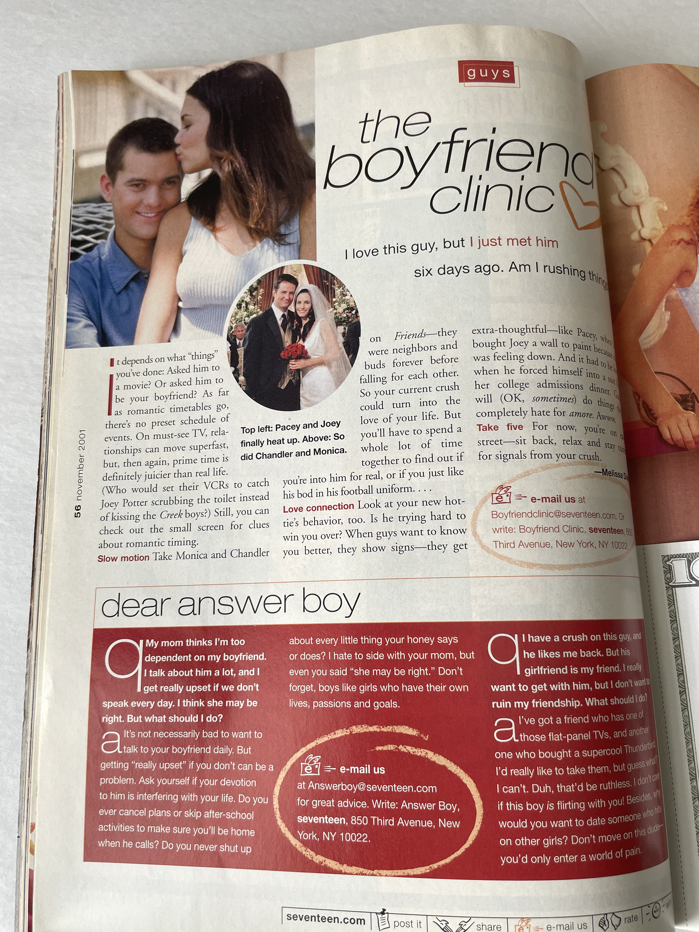 Seventeen Vintage Magazine, November 2001 - Etsy