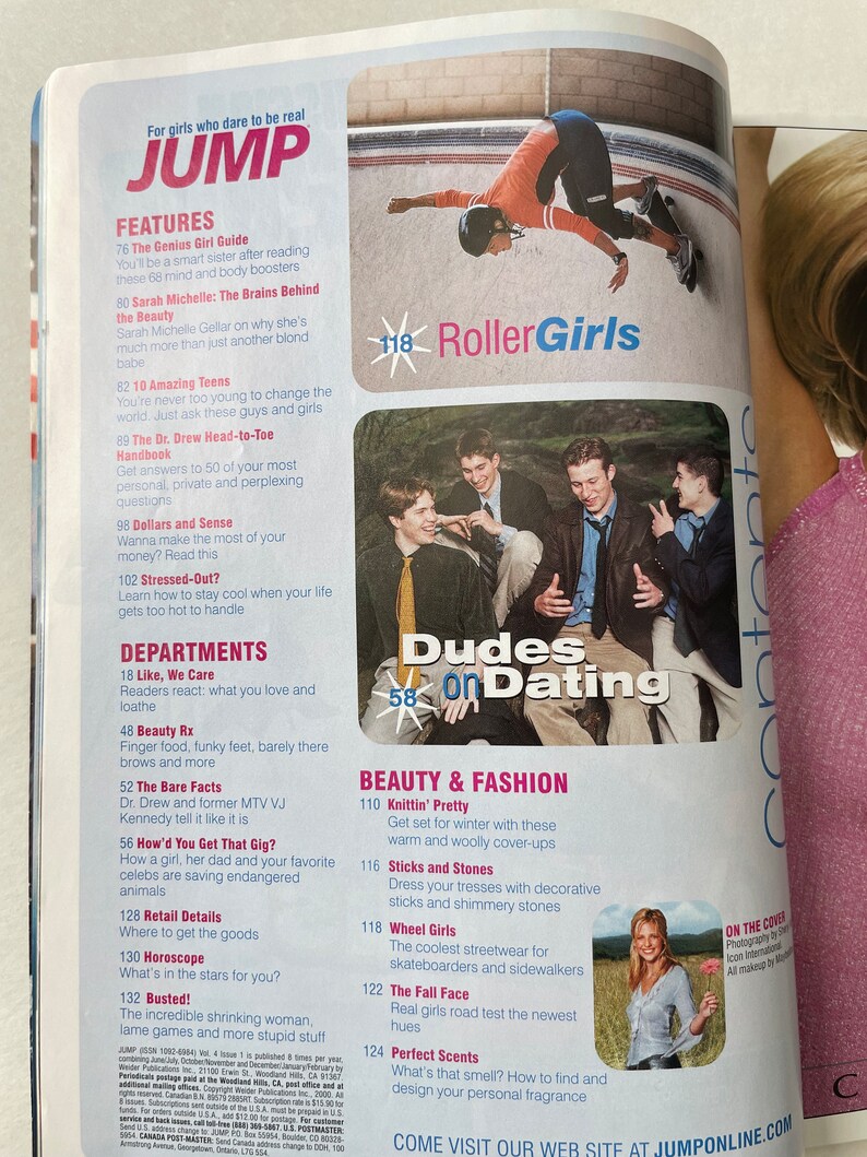 JUMP Magazine - September 2000 - Buffy the Vampire Slayer - Sarah ...