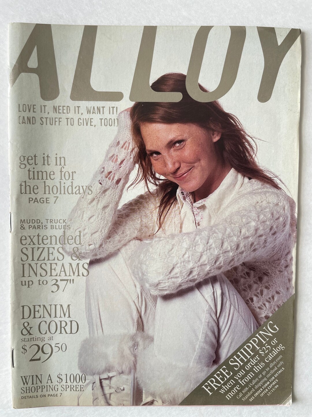 Alloy Vintage Magazine, 2004 - Very Rare Find - Etsy