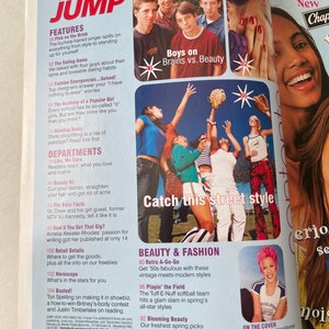 JUMP Vintage Magazine - March 2001 - PINK - Very Rare Find - Etsy