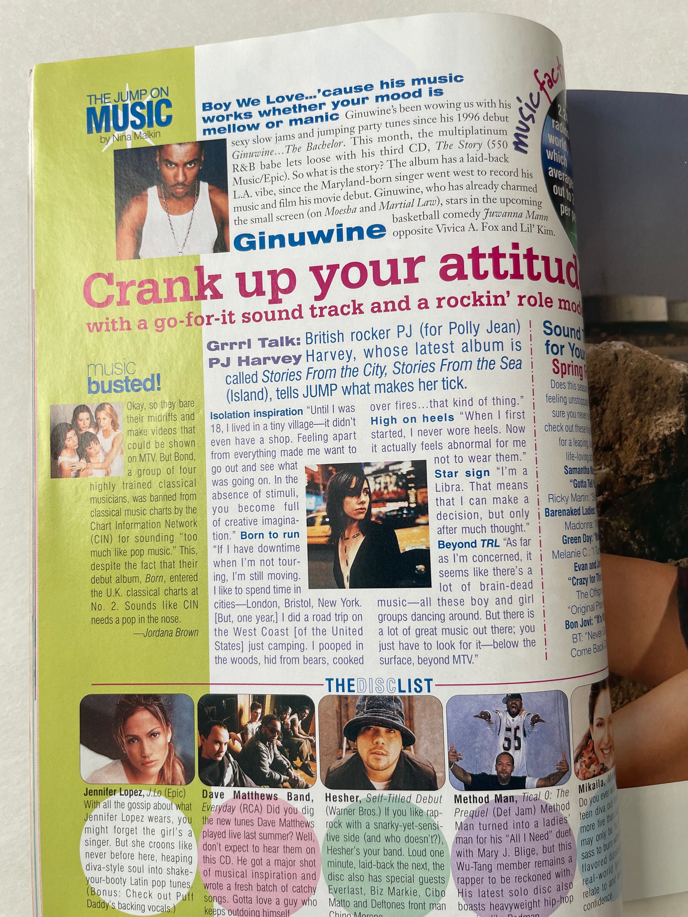JUMP Vintage Magazine - March 2001 - PINK - Very Rare Find - Etsy