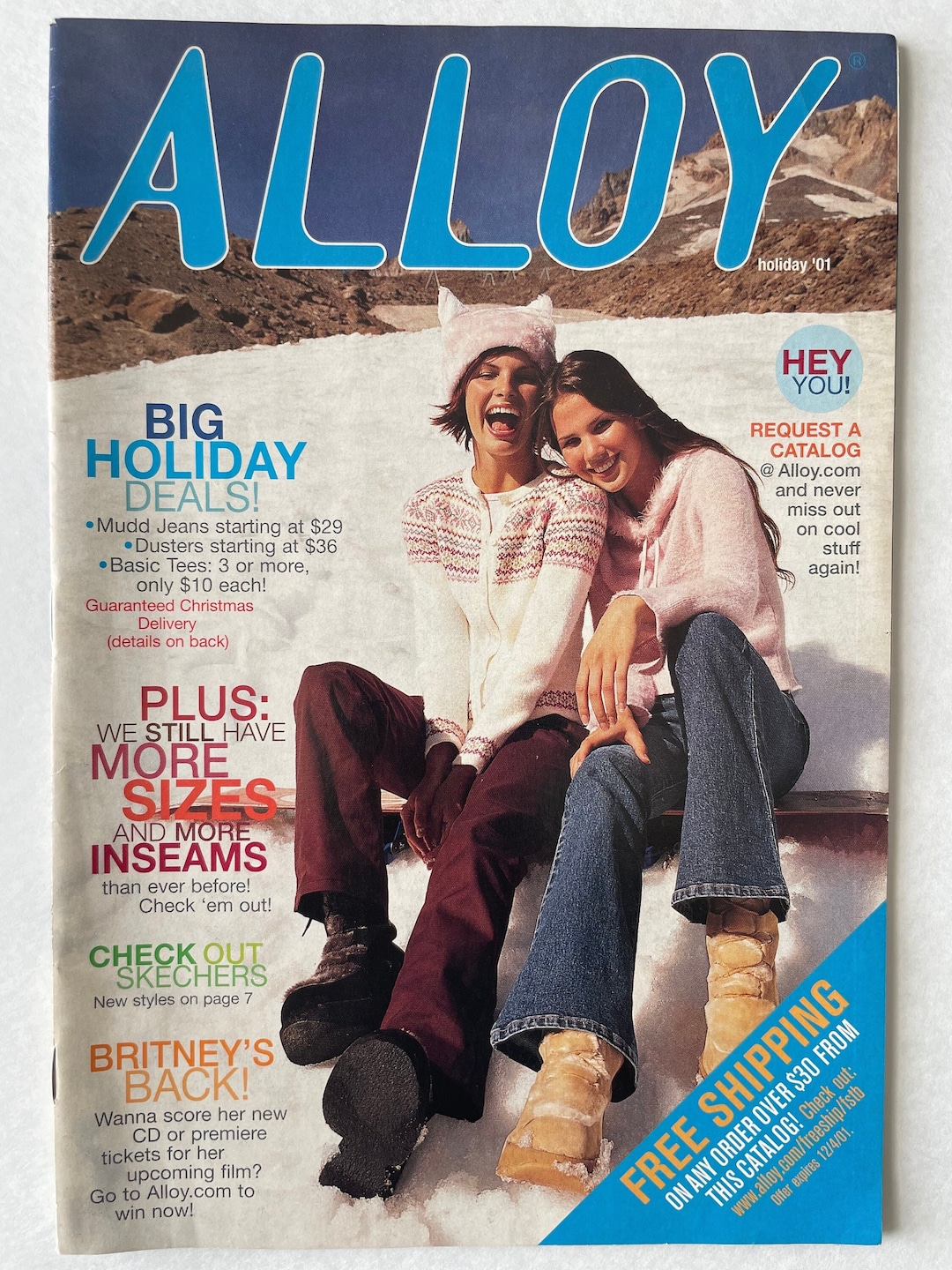 Alloy Vintage Magazine, Holiday 2001 - Very Rare Find - Etsy