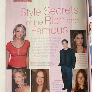 JUMP Vintage Magazine - March 2001 - PINK - Very Rare Find - Etsy