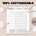 Editable Chore Chart Digital Download Instant Download Printable - Etsy