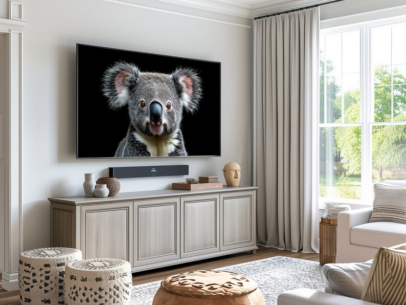 Koala Photo for Frame TV, Minimalist Art for Digital Frame TV ...