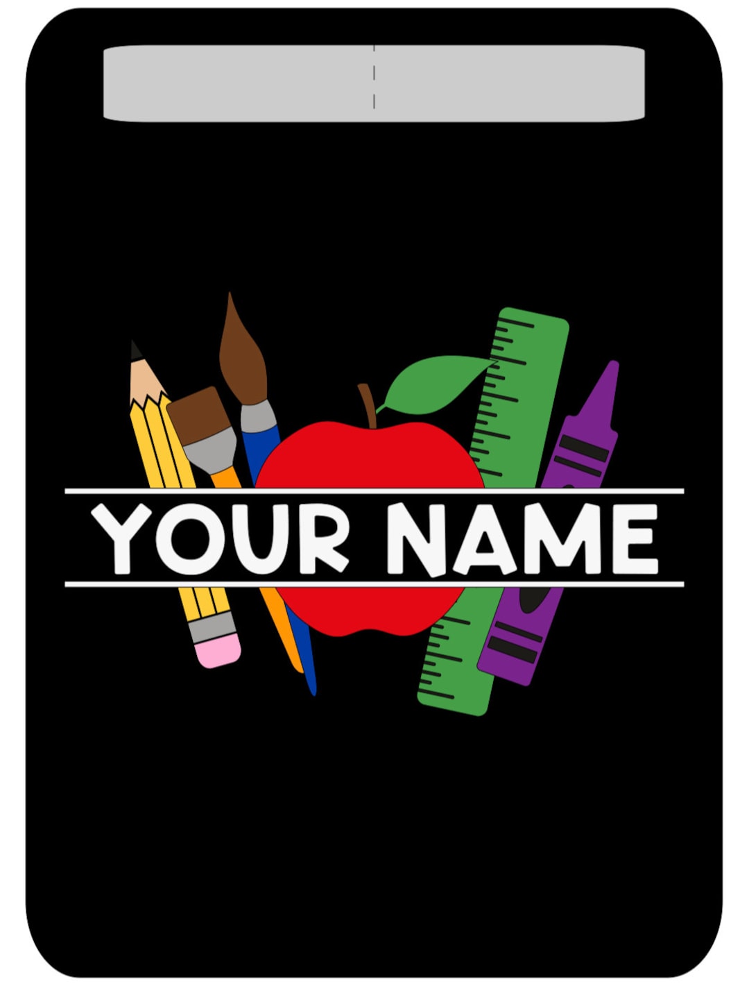 Teacher Clipboard With Ruler - Etsy