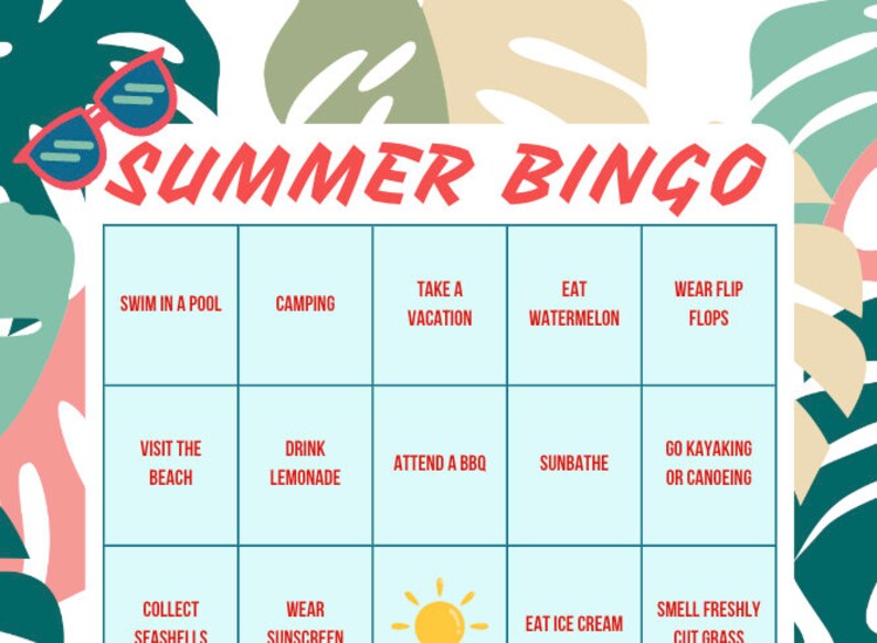 Seasonal Bingo Bundle - Etsy