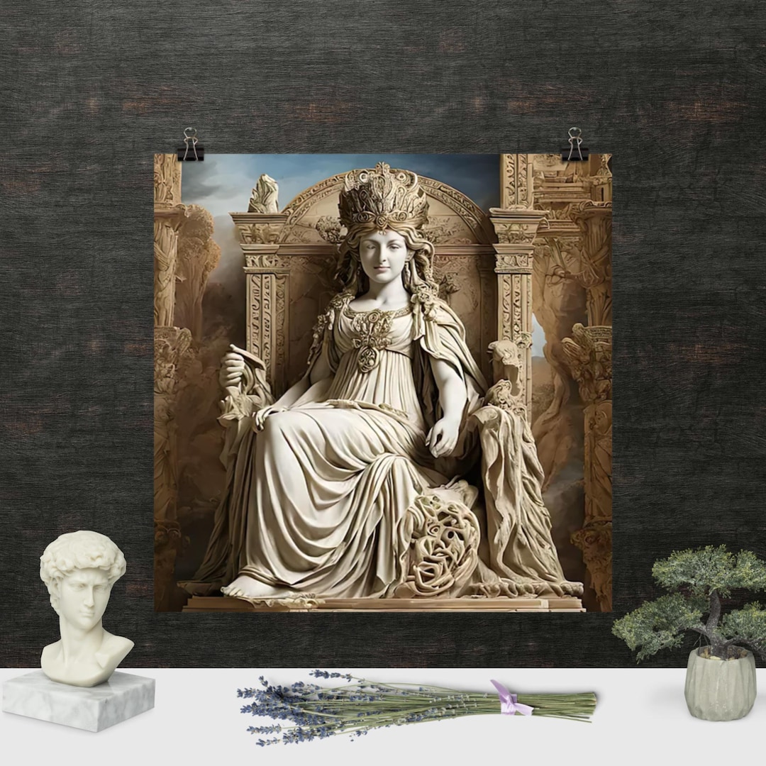 Demeter Goddess of the Harvest Agriculture Fertility and Sacred Law AI ...