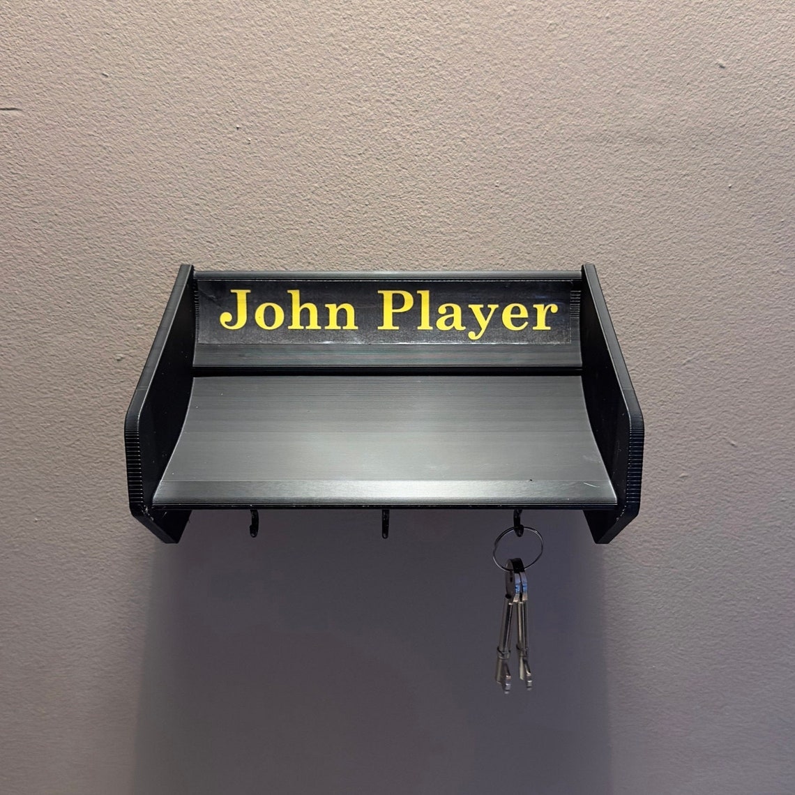3D Printed 98T Spoiler Key Holder | Unique Wall Art With 3 Key Hooks ...