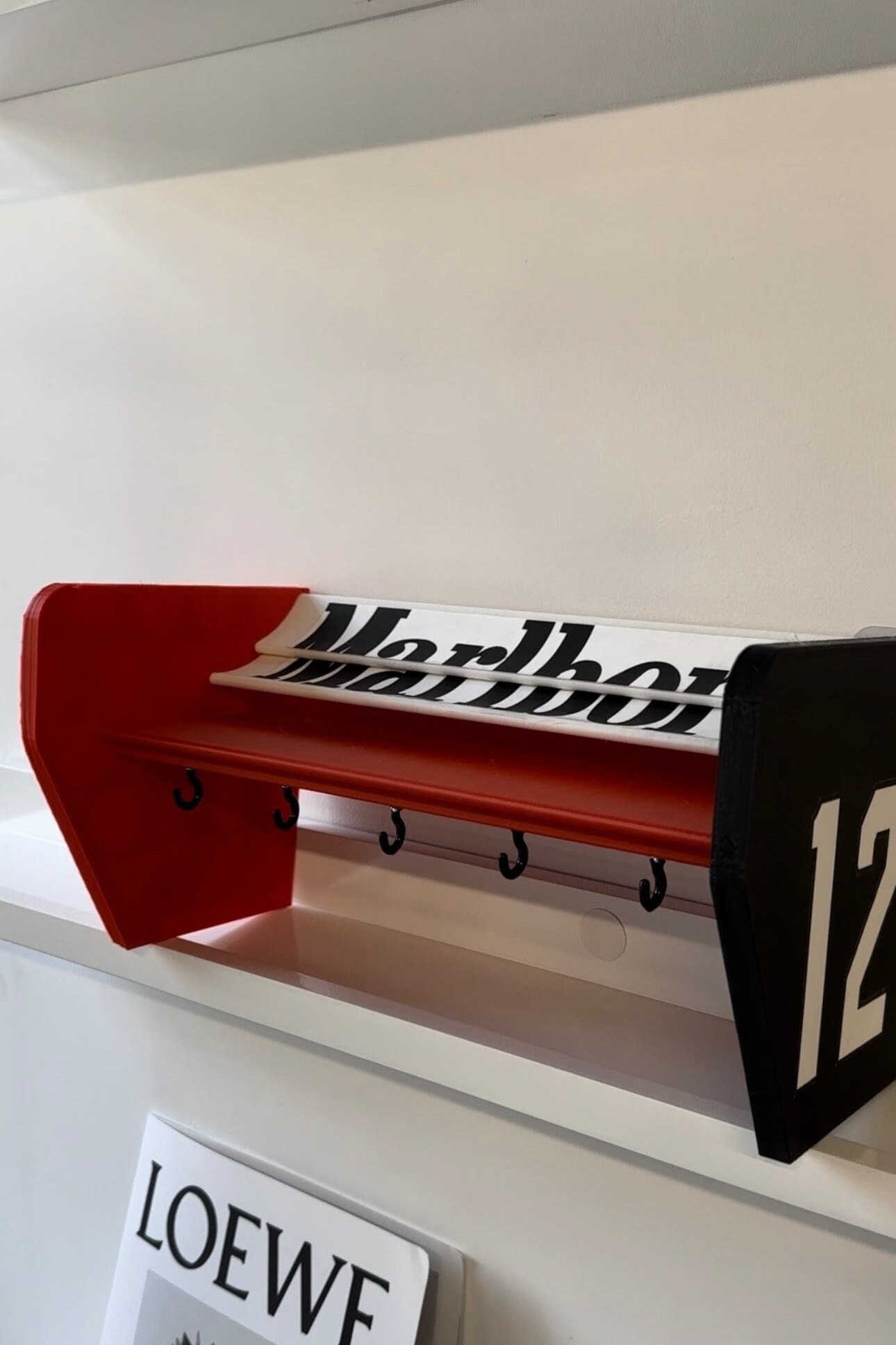 F1 Key Holder Decrotive, MP4/4 Inspired Design VINTAGE - Etsy