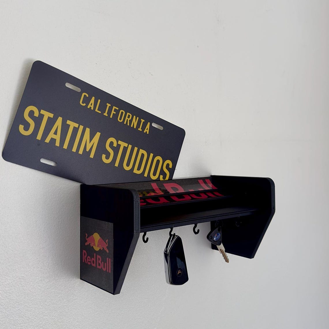 RACING Key Holder Decorative, Inspired Design VINTAGE - Etsy
