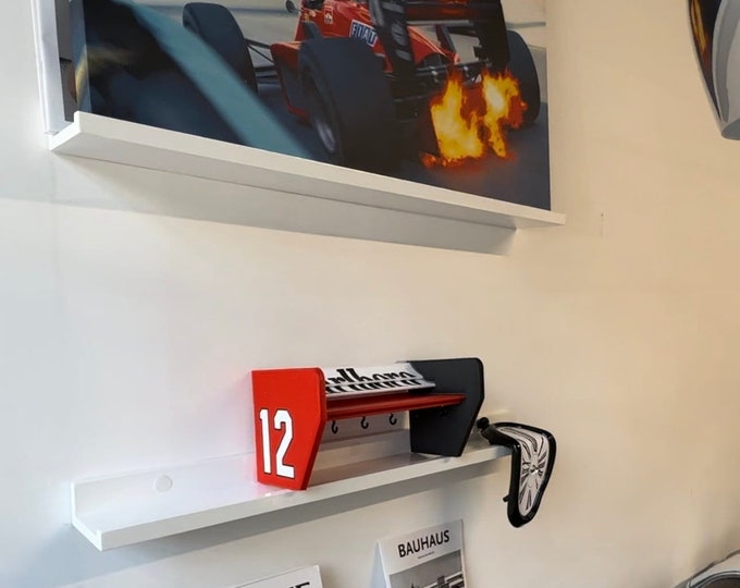 F1 Key Holder Decrotive, MP4/4 Inspired Design VINTAGE - Etsy