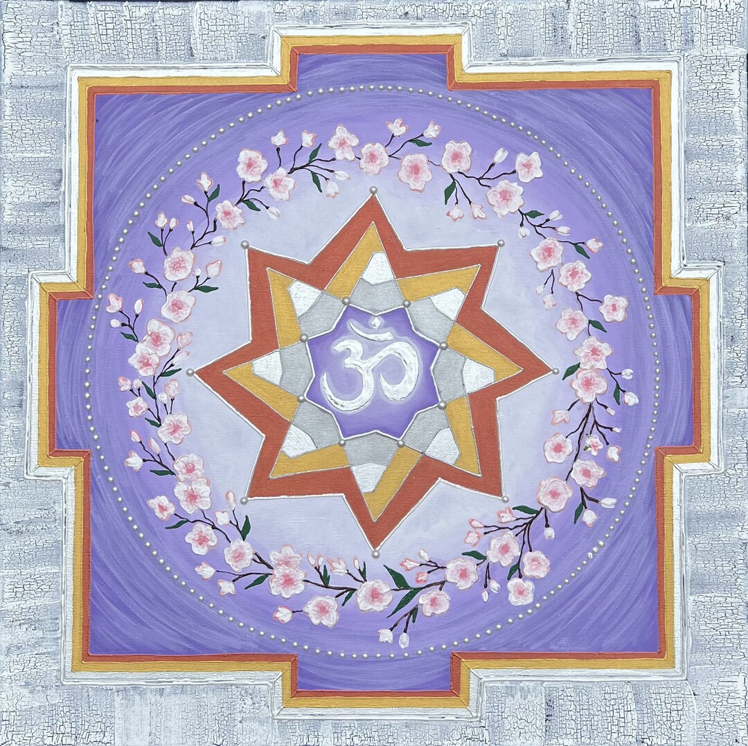 Gayatri Yantra, Beautiful Mandala, Home Decor, Handmade, Wall Decor ...