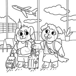 Dog Days Coloring Book – Cute Puppy and Dog Coloring Pages | Printable ...