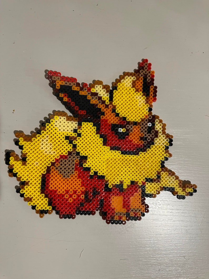 Flareon Perler Beads - Etsy