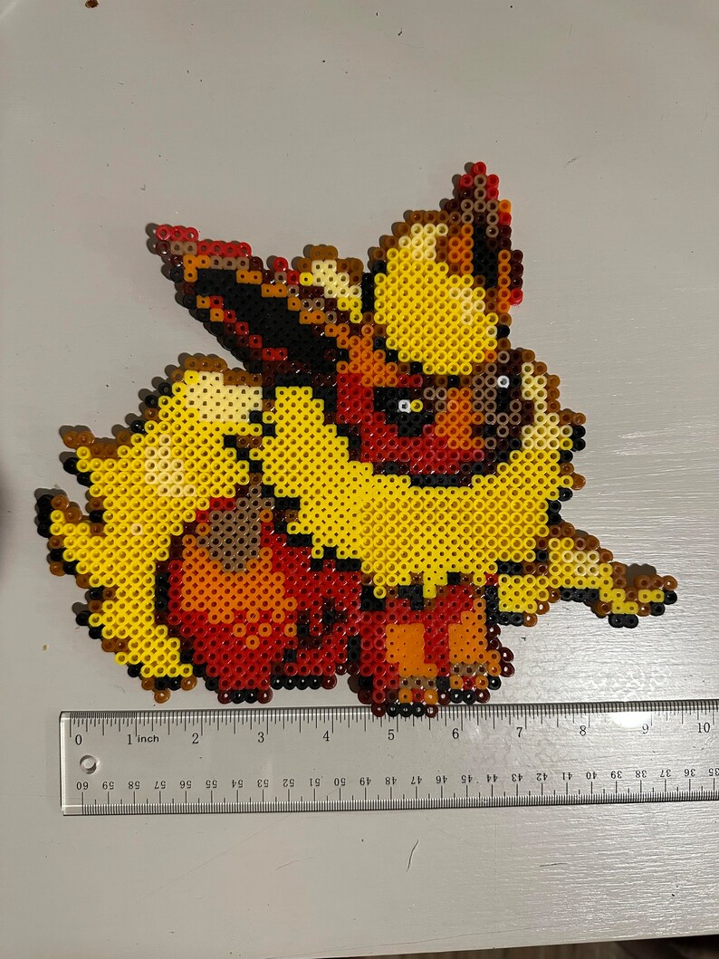 Flareon Perler Beads - Etsy