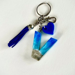 Beach Letter Keychain, Name Keychain, Custom Keychains, Car Accessories ...