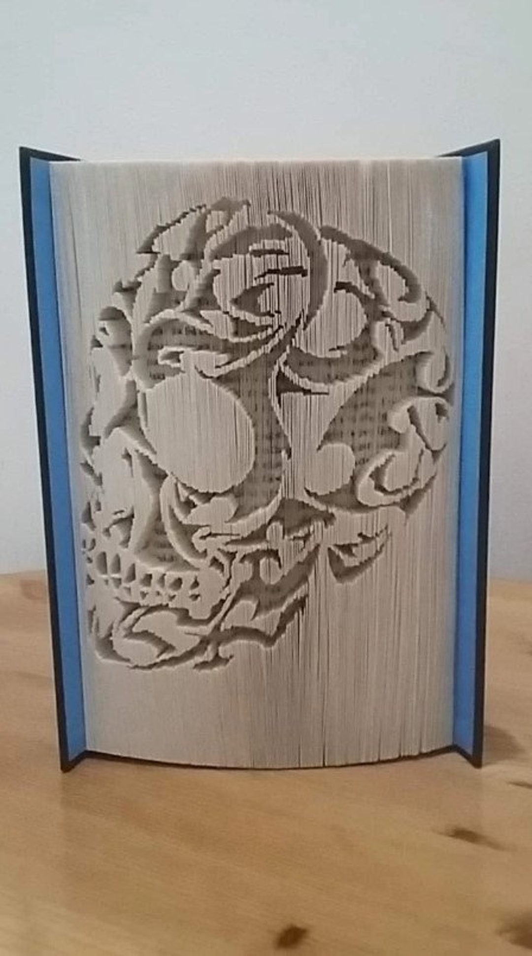 Tribal Skull Book Folding Pattern - Etsy