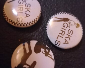 SKA RUDE BOY Skinhead Northern Soul Button Badges Pins Lot of 20 - Etsy