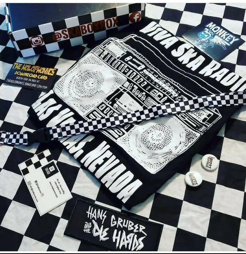 SKA BOX All-ska Hand Picked Curated Box Box Ska-punk Surprise Box With ...