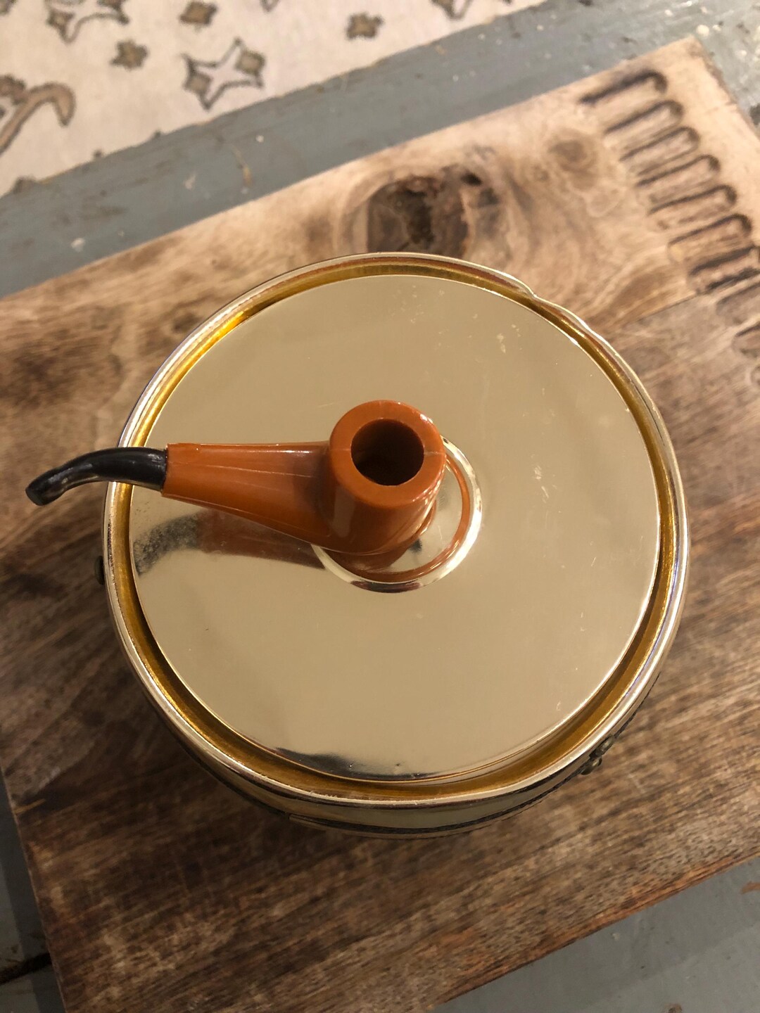 Pipe Tobaco Humidor Vintage original Price Tag Intact - Etsy