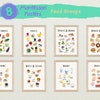 PRINTABLE Montessori Food Groups and Around the Kitchen Posters Set of ...