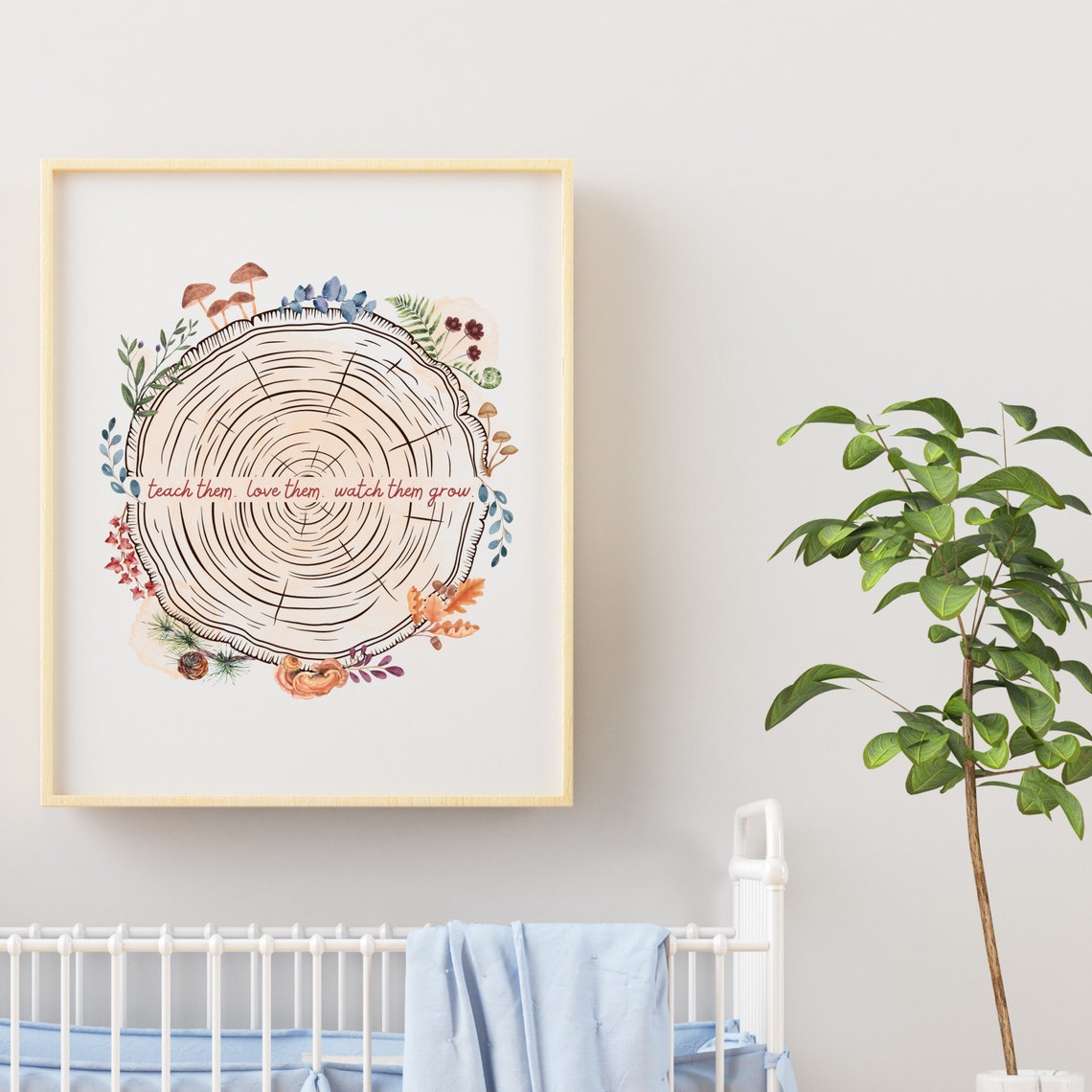 PRINTABLE Wildflower Poster Print for Classroom Wall Art Nature Decor ...