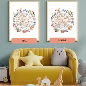 PRINTABLE Nature Wildflower Poster Print Montessori Teacher Classroom ...