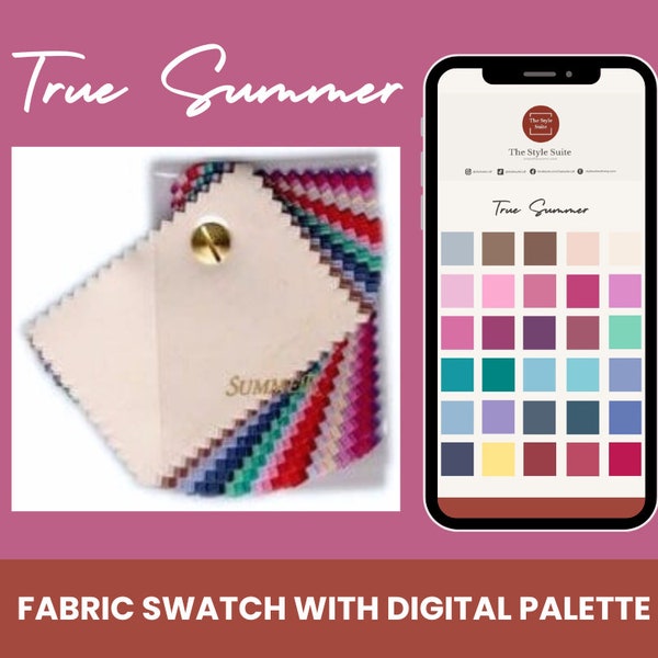 Soft Summer Color Swatches - Etsy