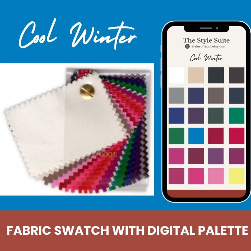 Winter Color Swatches - Etsy