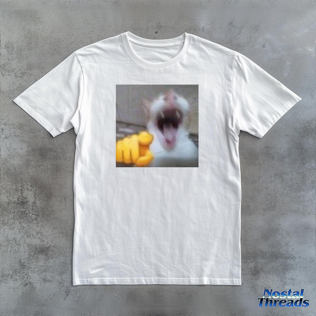 Cat Meme T-shirt, Funny Meme Shirt, Funny Cat Lover Meme 2000s Shirt ...