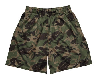 Y2K Forest Camo Streetwear Shorts Y2K Shorts Clothing Brand Opium ...