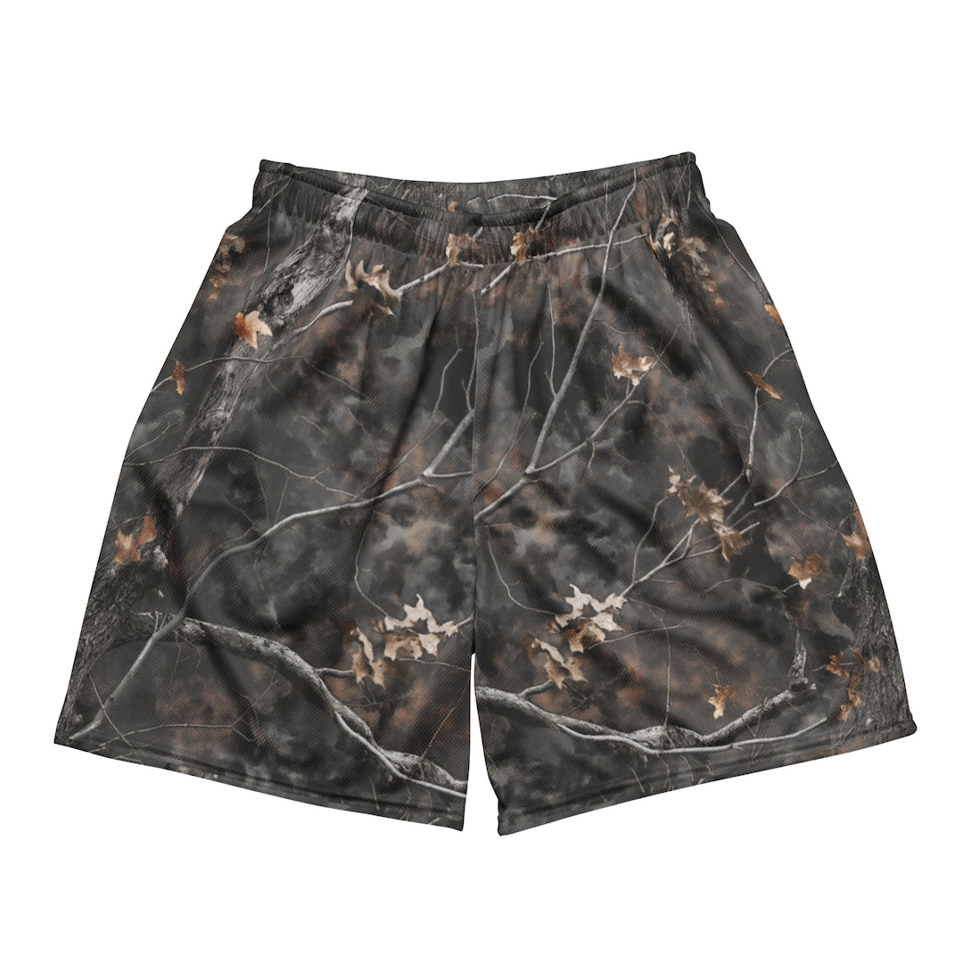 Y2K Forest Camo Streetwear Shorts Y2K Shorts Clothing Brand Opium ...
