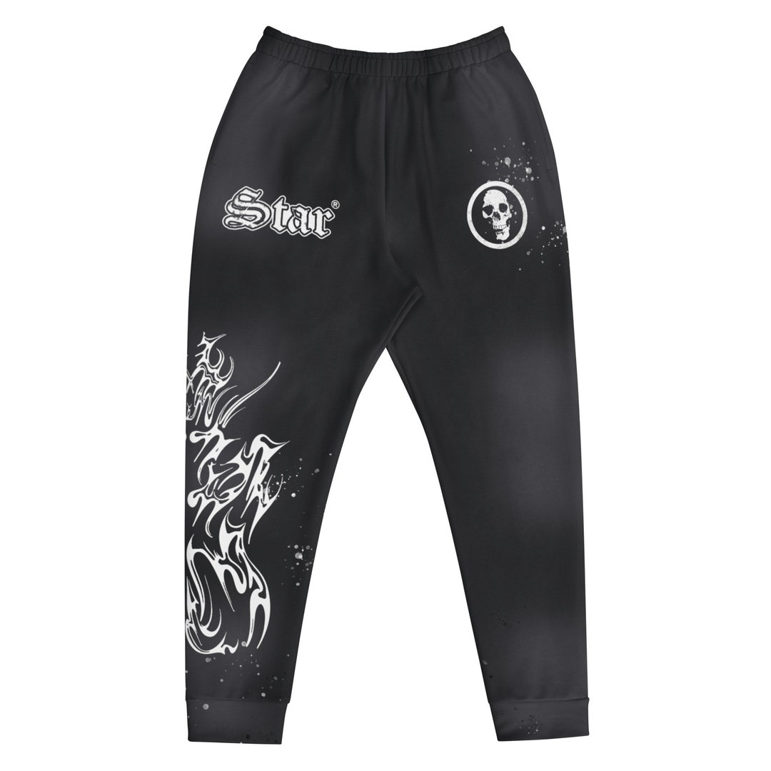 Y2K Streetwear Sweatpants Y2K Paint Splatter Joggers - Etsy