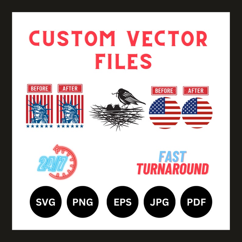 Image to Vector, Custom SVG, Convert to Vector Graphics, Logo ...