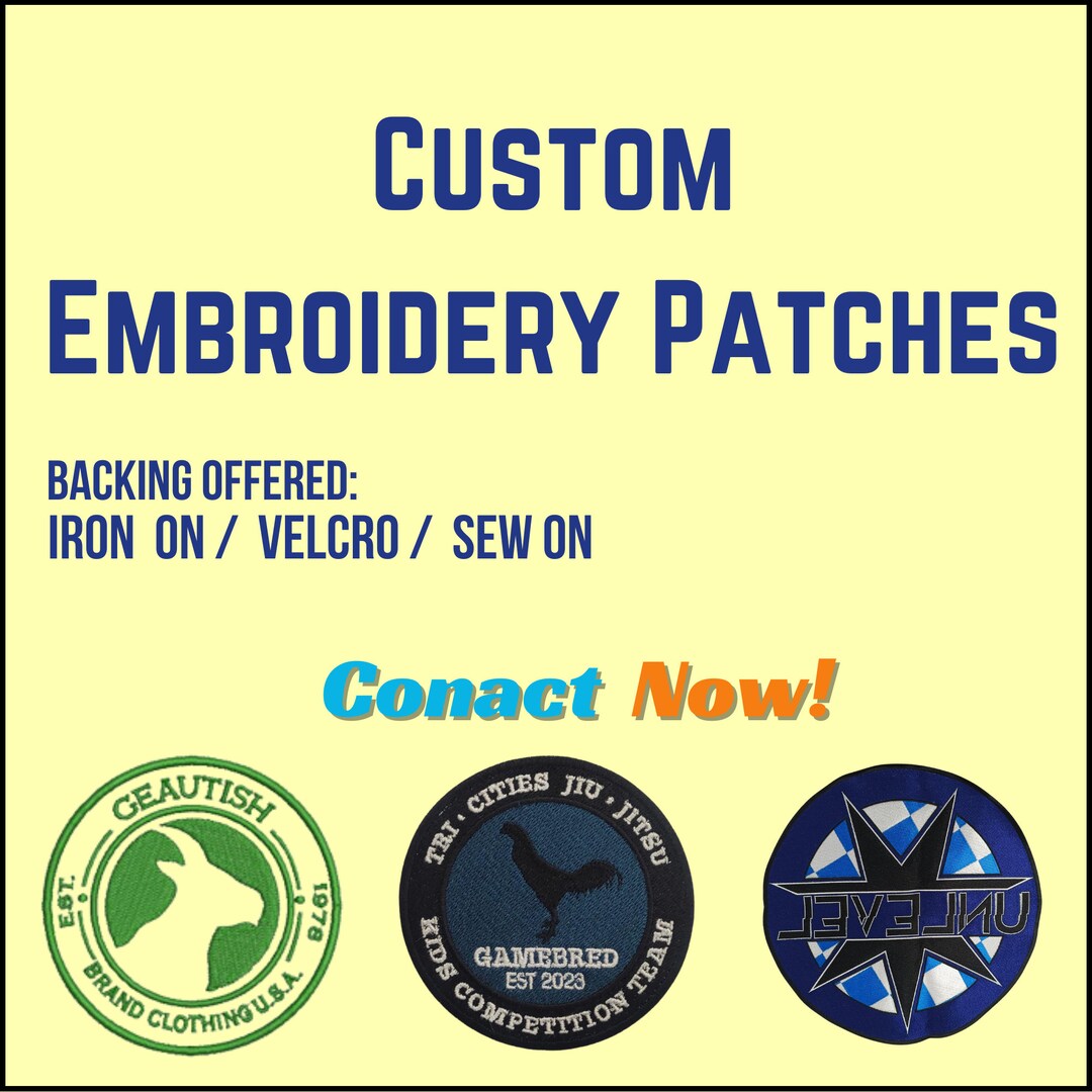 Hat Logo Patches ,embroidery Patches , Custom Patches , Iron on Patches ...