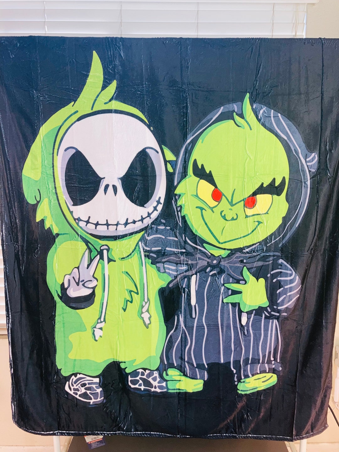 Grinch Nightmare Before Christmas Jack Skeleton Horror - Etsy