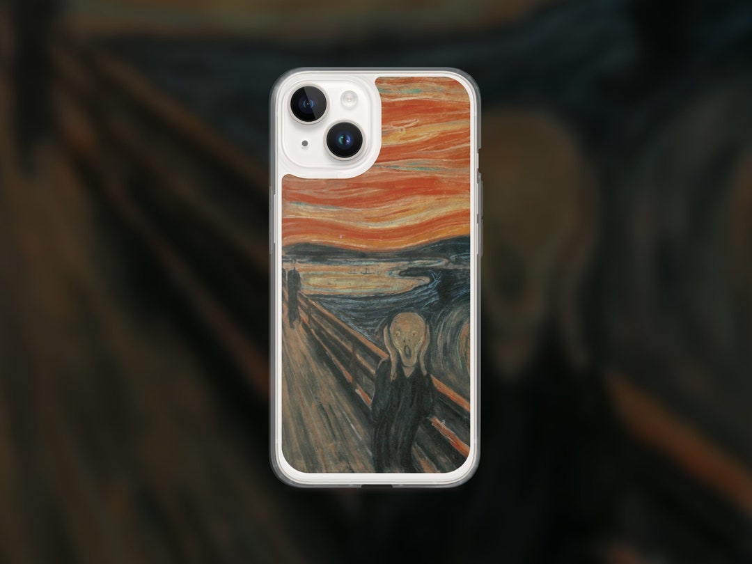 Edvard Munch the Scream 1895 Painting Iphone Case Iphone - Etsy