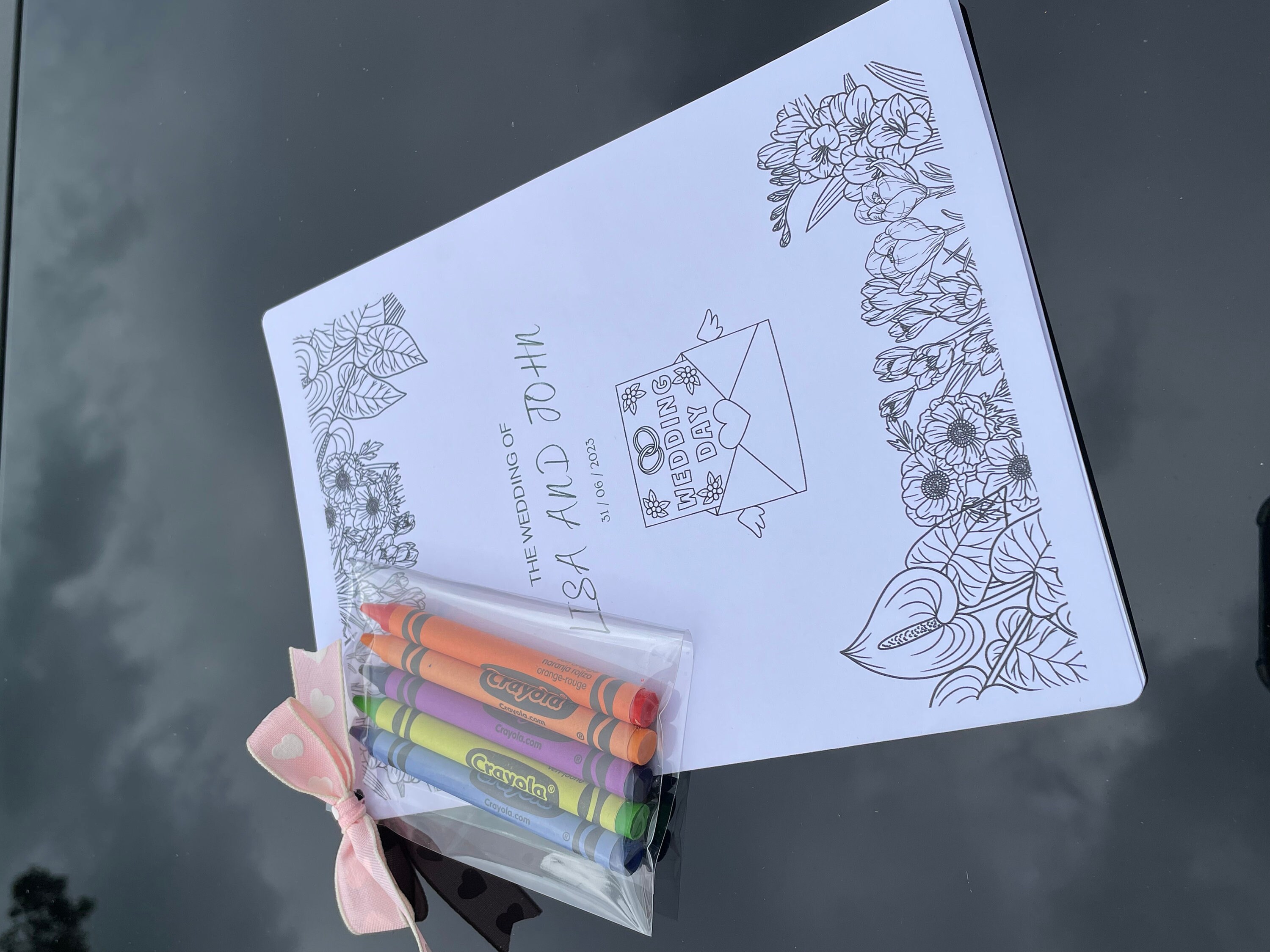 Personalised Wedding Activity Book - Etsy
