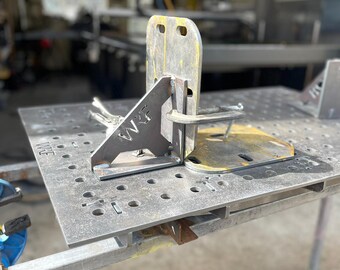 Welders Fabrication Square 6" X 6" X 2" DXF File for 4 Mm Steel ...