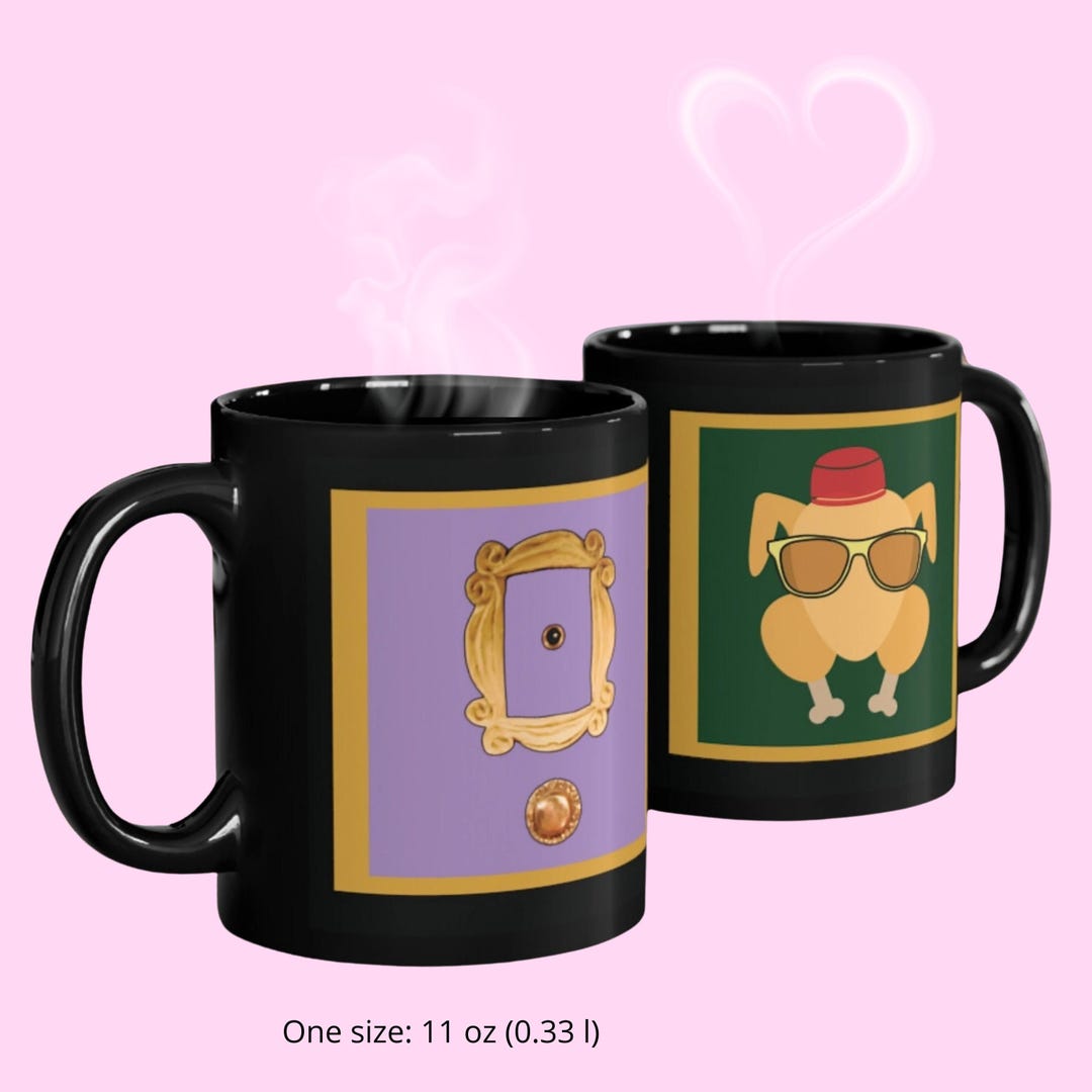 Friends Mug, Friends Golden Door Peephole Mug, Friends Door Mug ...